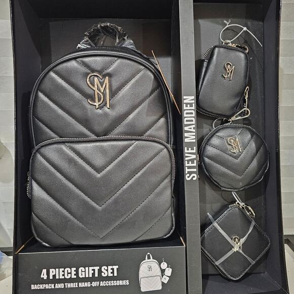 Steve Madden | Bags | Steve Madden Backpack And Small Purse Gift Set A ...